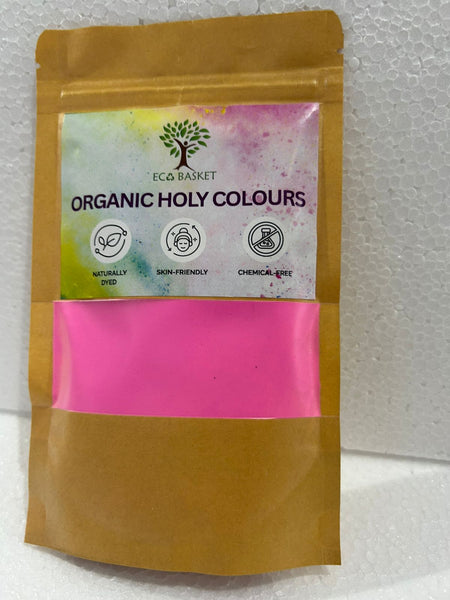 Organic Naturally Dyed Holi Colour (100gms) – ECOBASKETINDIA